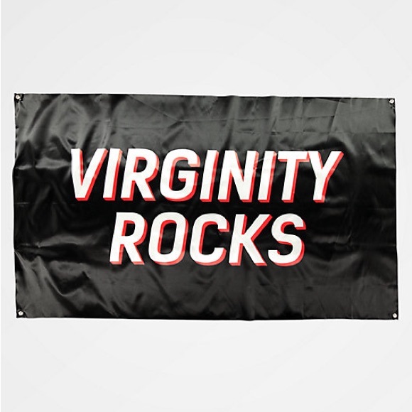 Danny Duncan | Wall Decor | Danny Duncan Virginity Rocks Flag Black ...